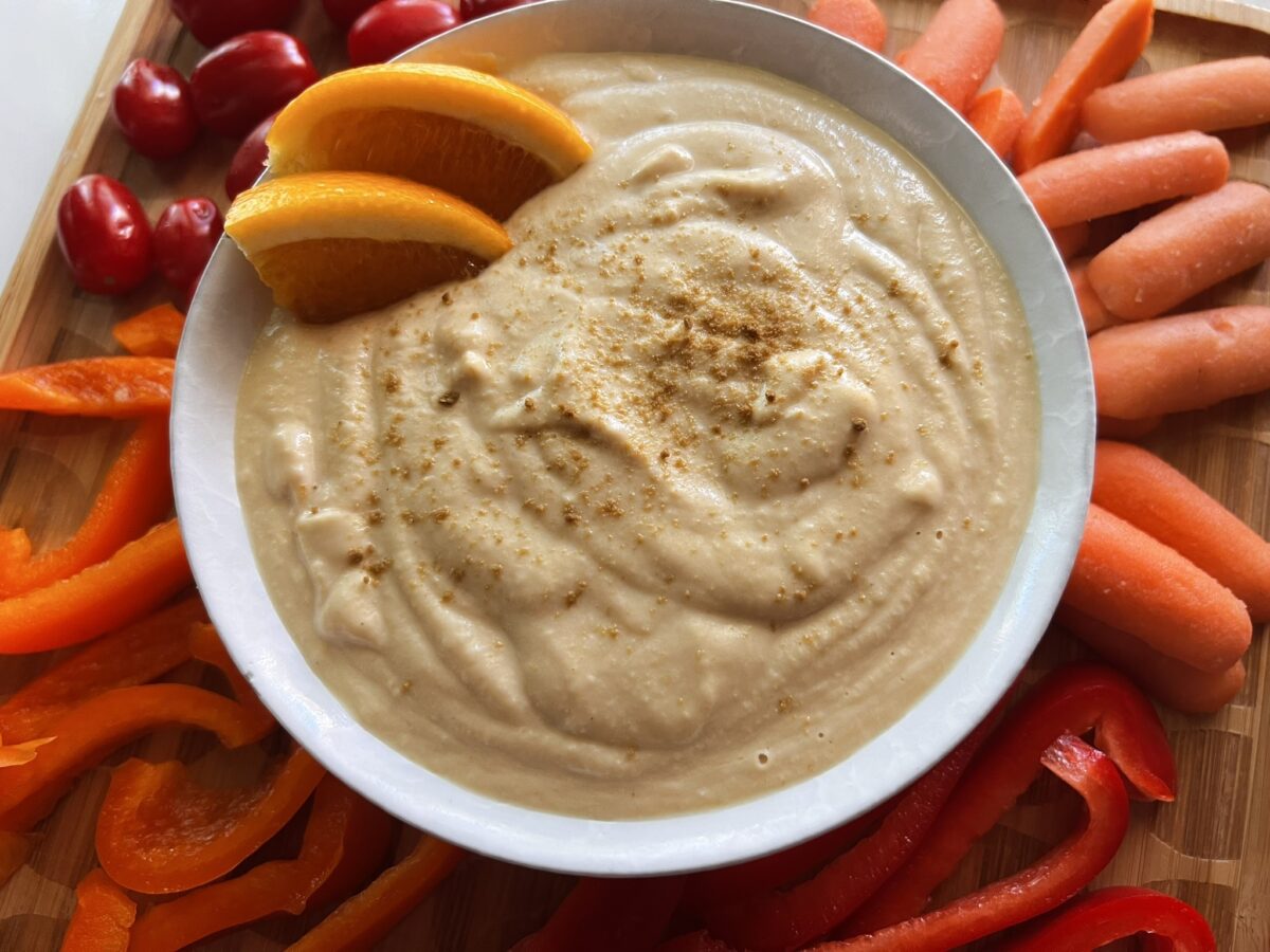 An Orange Hummus Recipe the Whole Family Will Love
