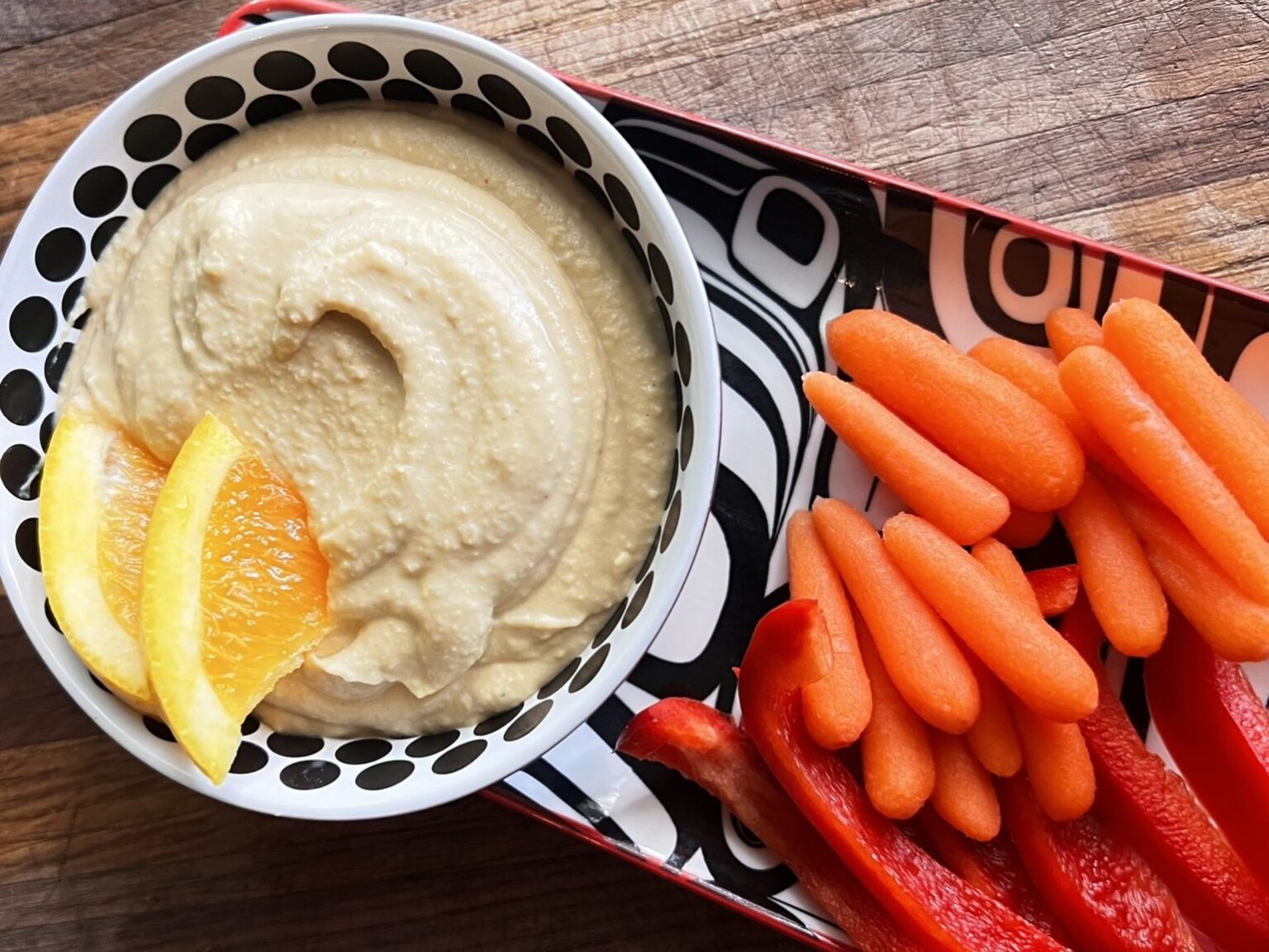 An Orange Hummus Recipe the Whole Family Will Love